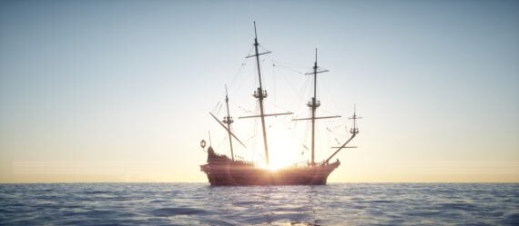 The Infamous Flag of Blackbeard the Pirate