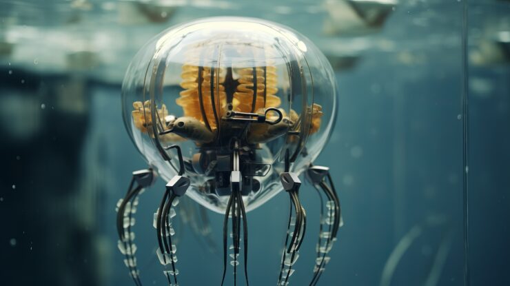 Biohybrid Robotic Jellyfish Are Being Used To Monitor Ocean Environments
